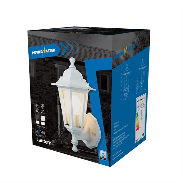 Powermaster 6 Sided Lantern - White – JACS Lighting