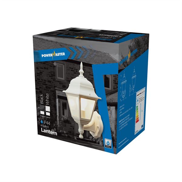 Powermaster 4 Sided Lantern - White – JACS Lighting